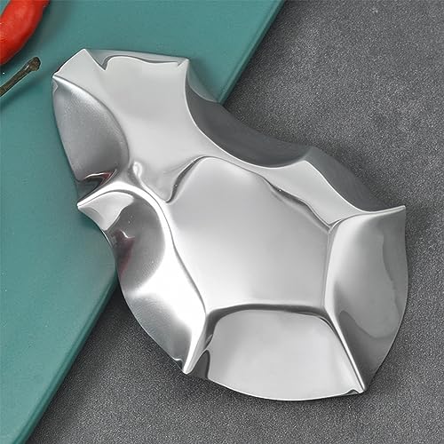 Blavna Stainless Steel Grillable Oyster Shells, Reusable Clam Shells Scallop Shells, Large Oyster Grilling Shell Pan for Baking Oyster, Clam, Scallop, Shrimp, Crab Cakes, Eggs, Appetizers, Seafood