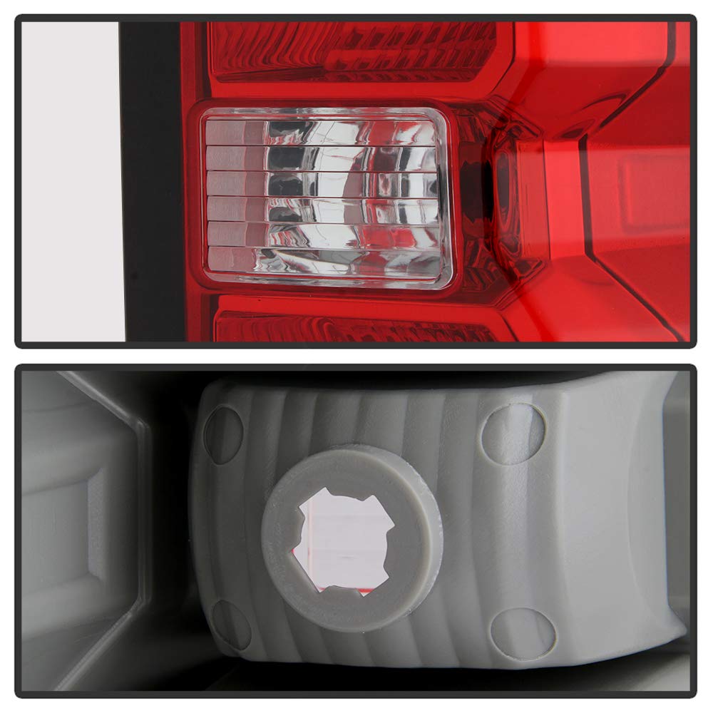 ACANII - For 2016 2017 2018 Chevy Silverado 1500 Tail Light Brake Lamp OE Style Replacement Left Driver Side