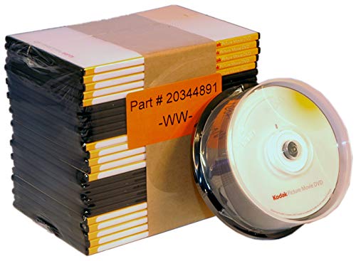 Kodak Picture Movie DVD, 25 ct Pack for use with Kodak Kiosks Only
