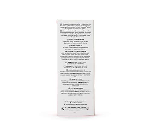 Hawkins & Brimble After Shave Balm for Men, 125 ml / 4.2 fl oz. - Post Shaving Cocoa, Almond & Olive Oil Moisturising Skin Protection | Premium British Grooming & Skincare