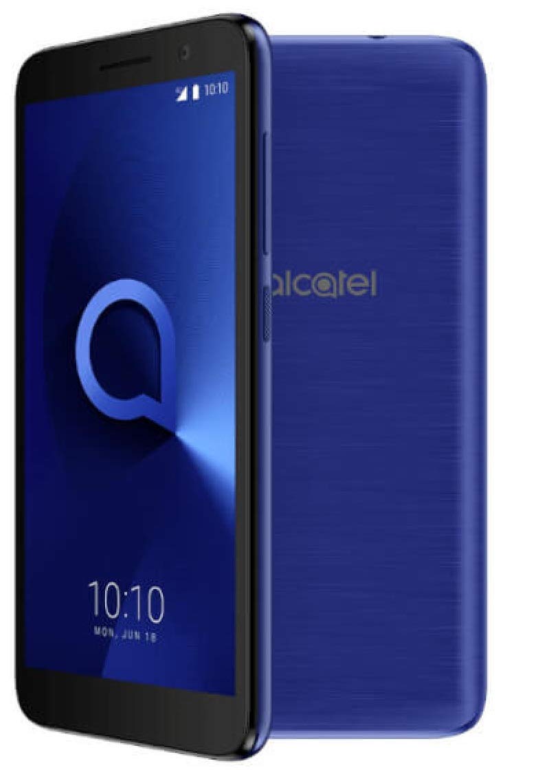 Alcatel 1 Unlocked Phone 4G LTE 5" Display 16GB Dual Camera ATT, Tmobile, Metro, Straight Talk - Blue