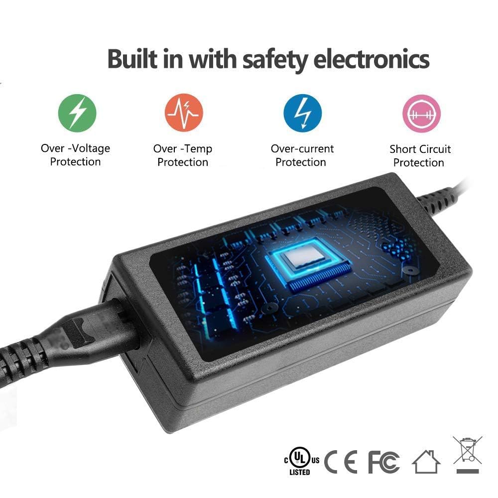 TOP-SPEED 24V 2.5A AC DC adapter 60W power supply, used for LED light bar, speaker system, sound bar, humidifier, 3D printer, LCD display, compatible with 24V 0-2500mA equipment.
