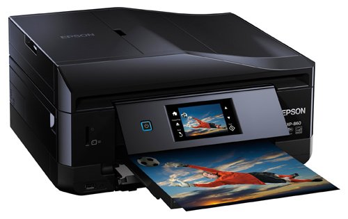 Epson Expression Photo XP-860 Wireless Color Photo Printer with Scanner and Copier, Amazon Dash Replenishment Ready