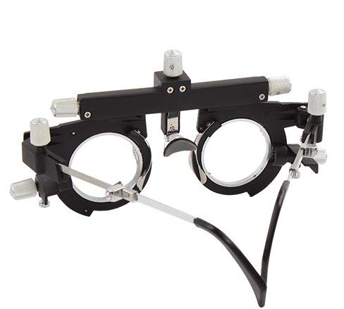 Optometry Optician Fully Adjustable Trial Frame Optical Trial Lens Frame Eye Optometry Optician Eye Test Glasses Optical Titanium Trial Eye Optometry Lens Frame Text Optician