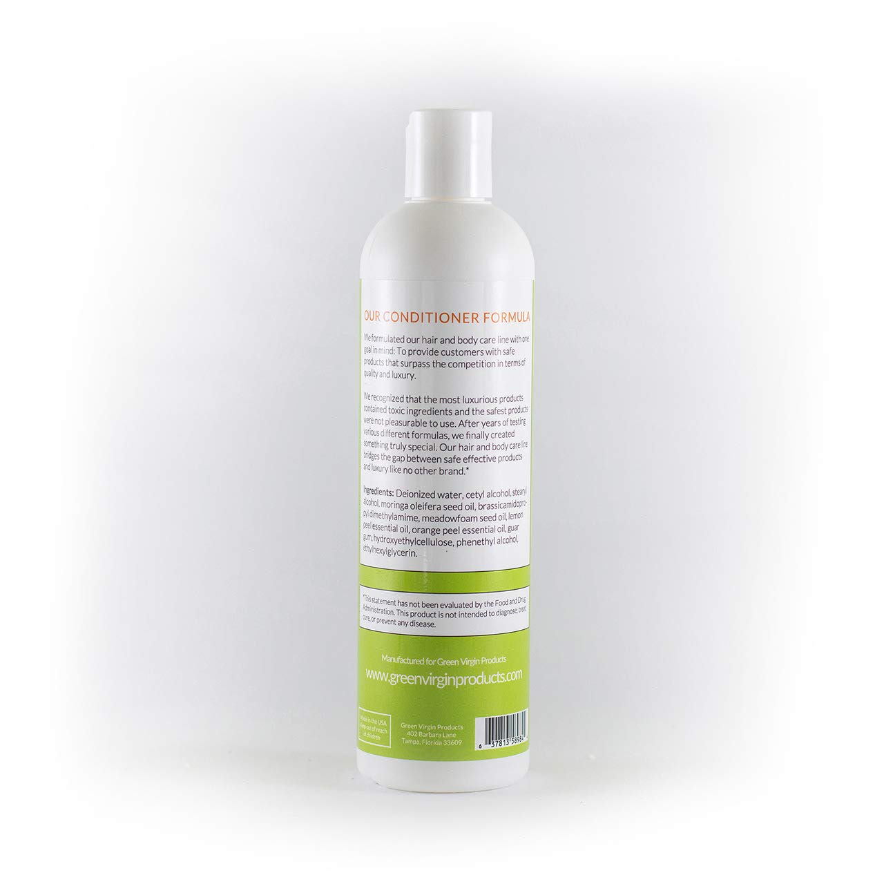 Green Virgin Products, Soap nut, Moringa Citrus, Shampoo and Moringa Oil, Citrus, Conditioner, Combo