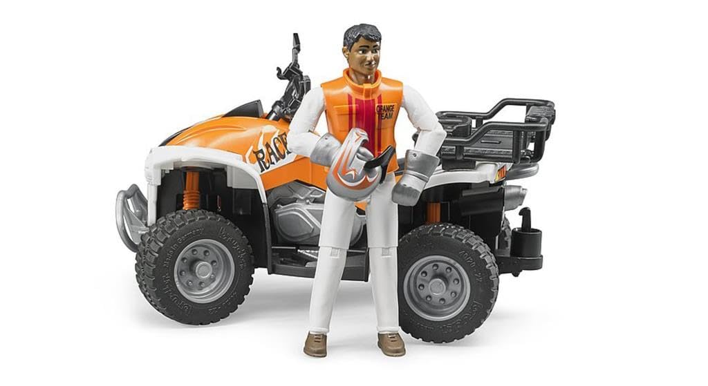 Bruder Quad with Driver (Colors May Vary)
