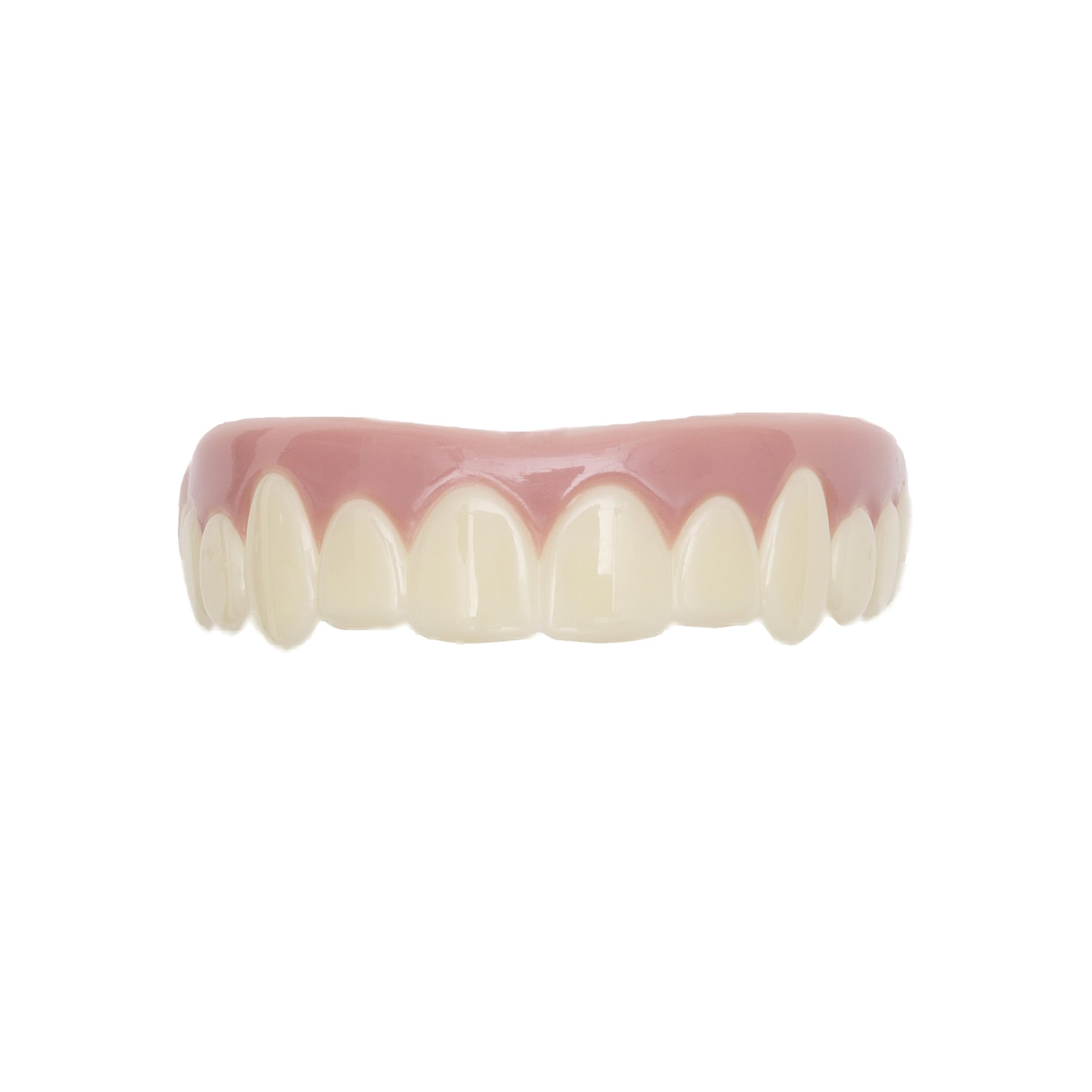 Imako Premium Cosmetic Teeth - 1 Pack - Large, Natural White - Upper Veneers - Custom Fit at Home, DIY Smile Makeover - Made in USA