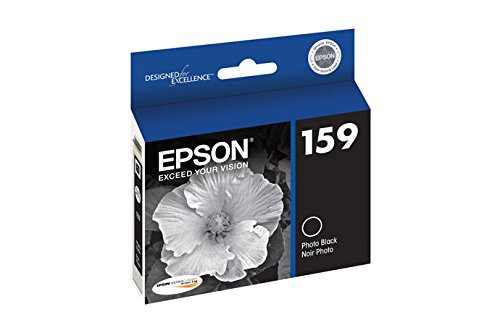 Epson T159120 UltraChrome Hi-Gloss Photo Black Cartridge