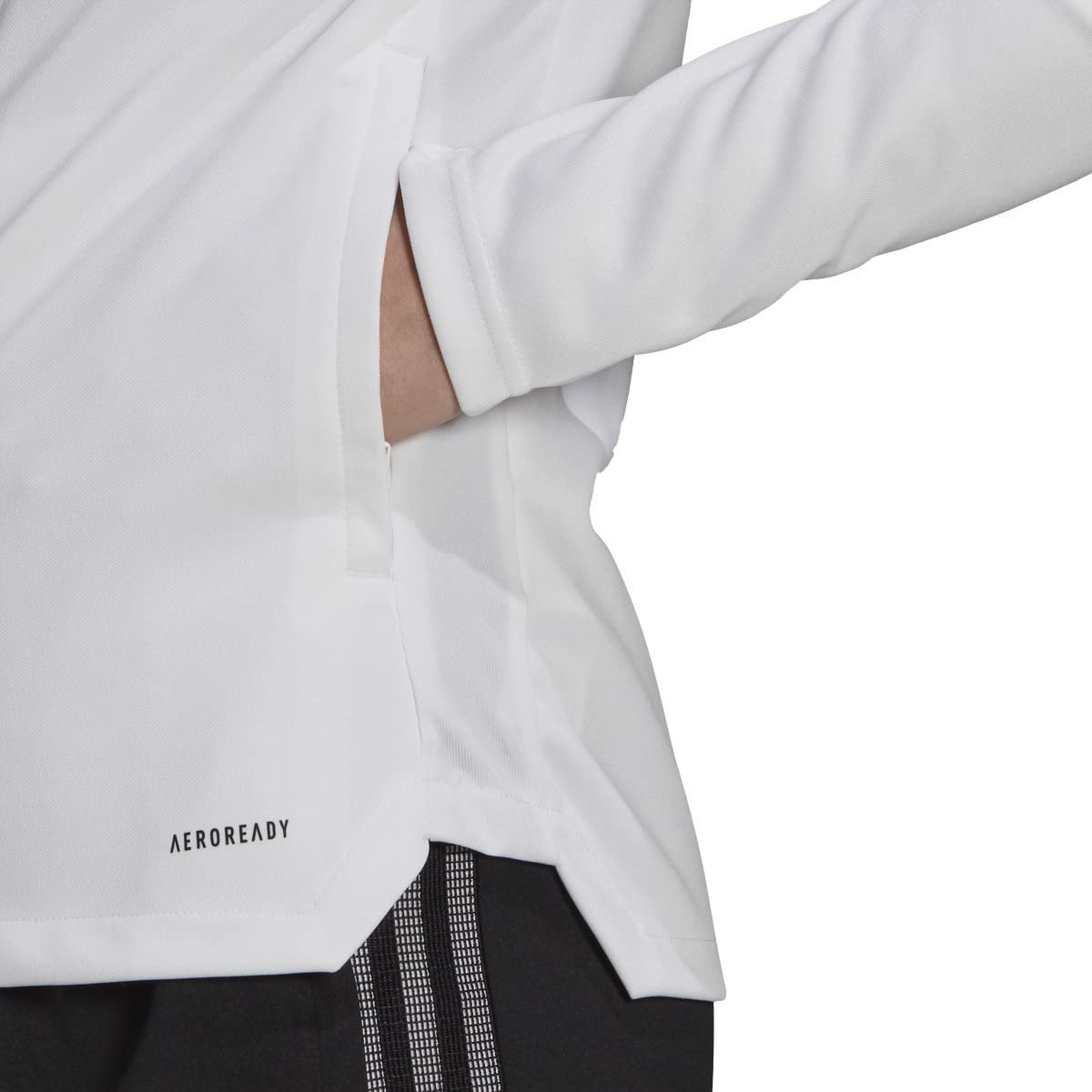 adidas womens Tiro 21 Track Jacket White Medium