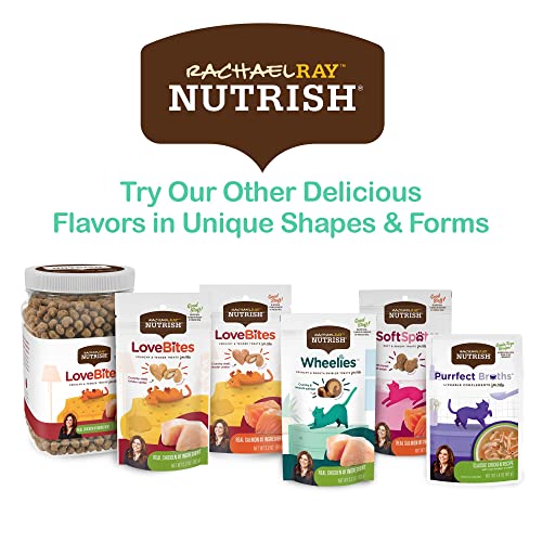Rachael Ray Nutrish Grain Free Chicken and Tuna Recipe Variety Pack Wet Cat Food, 1.4 oz., Count of 12