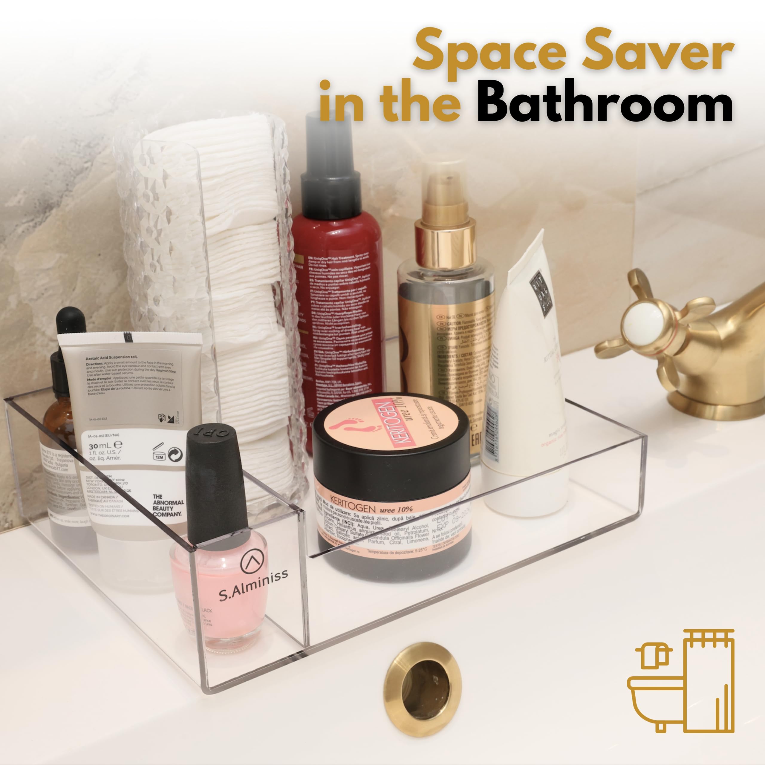 Acrylic Napkin Holder β Clear Guest Towel Holder Acrylic Buffet Server for Kitchens β Lucite Napkin Holder Clear Napkin Holder Acrylic Cocktail Napkin Holder