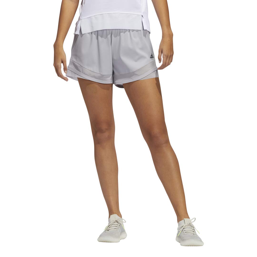 adidas womens Training Shorts HEAT.RDY Glory Grey Small