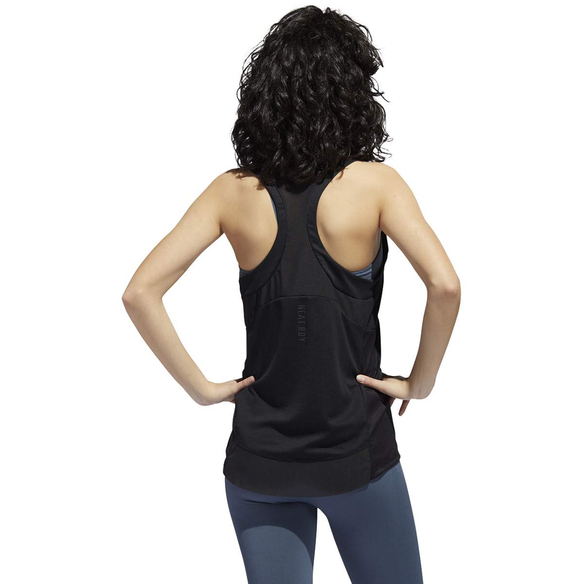adidas womens Training Tank HEAT.RDY Black Small