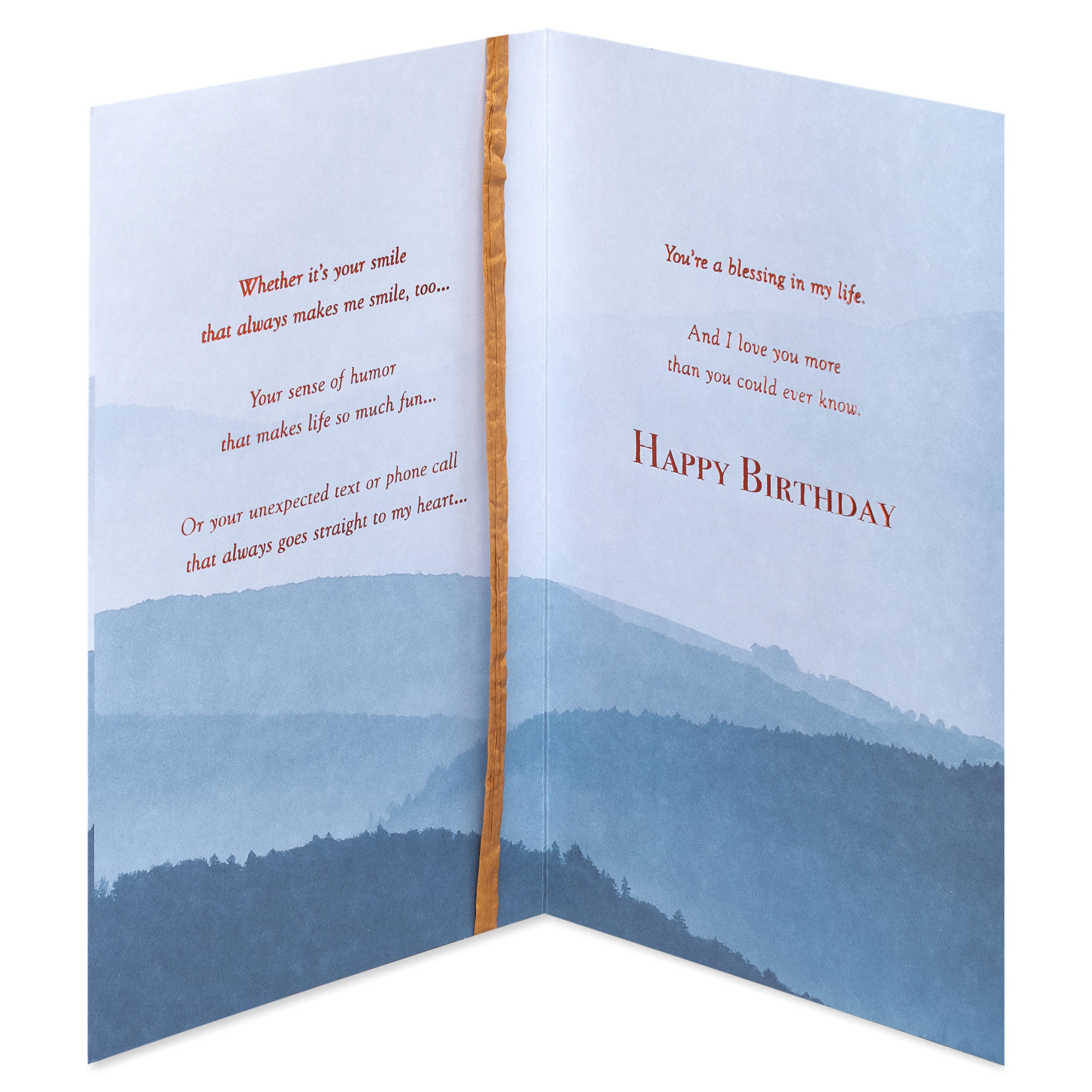 American Greetings Religious Birthday Card for Son (Blessing In My Life)