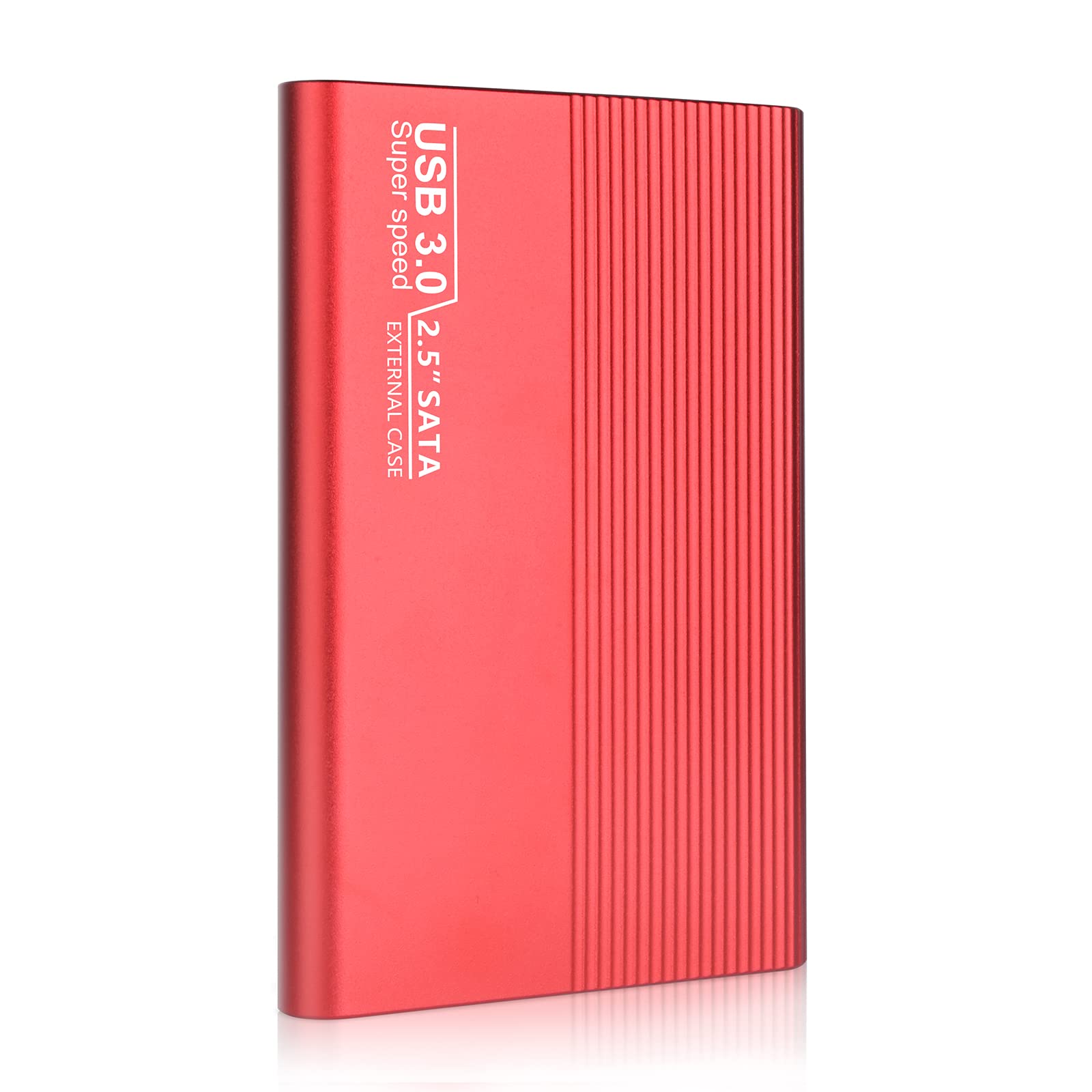ANGIEHAIE 1TB External Hard Drive HDD USB3.0 External Hard Drive for PC, Mac, Desktop, Laptop, MacBook, Chromebook, Xbox One, Xbox 360 (1TB, Red)
