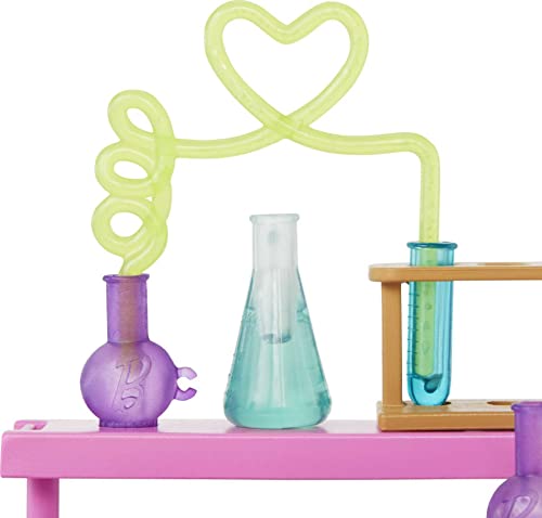 Barbie Science Lab Playset with 2 Dolls, Lab Bench and 10+ Accessories [Amazon Exclusive]