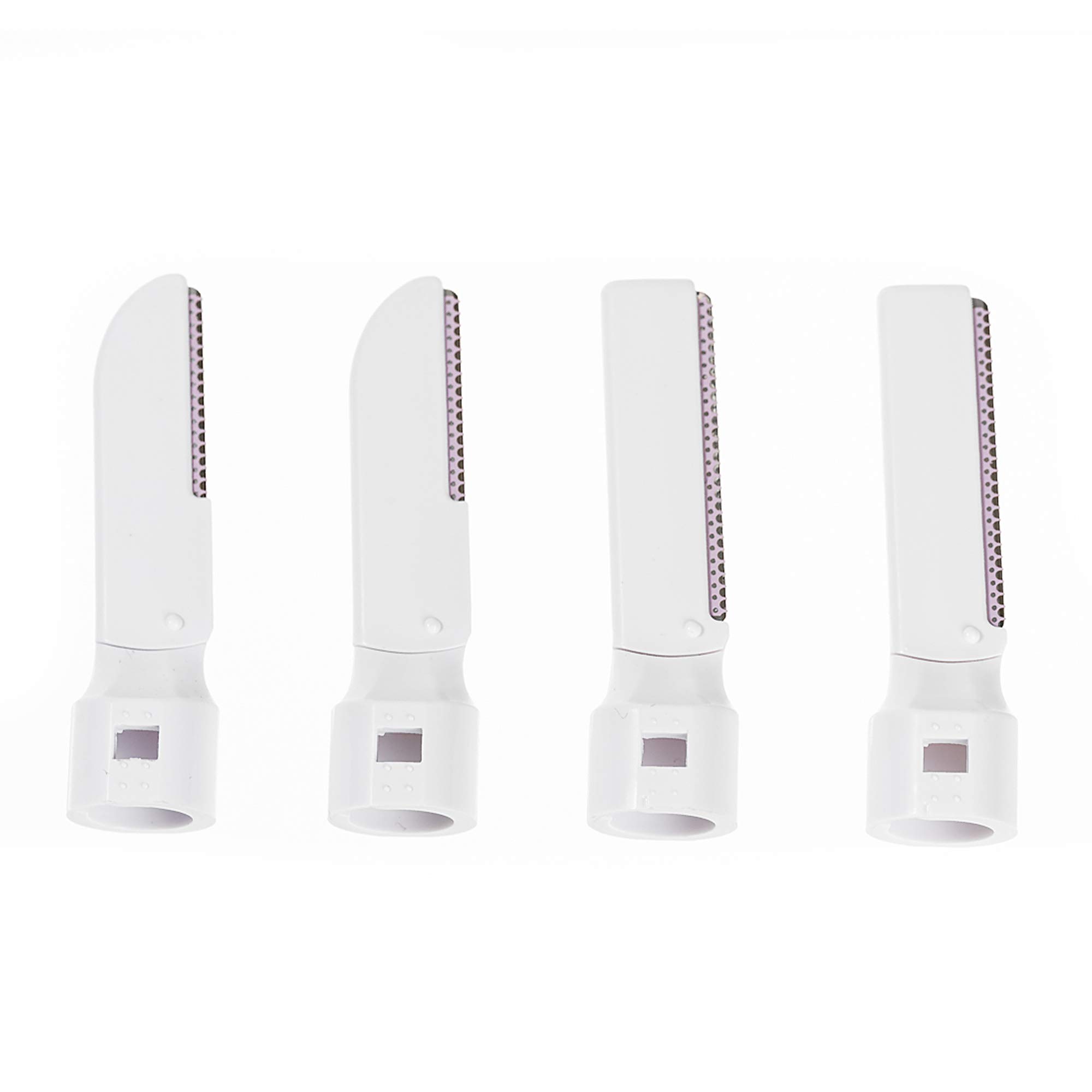 About Face Sonic Beauty-Wand Refill Blades for Exfoliating, 4 Pack – Includes 2 Facial Blades & 2 Brow Blades
