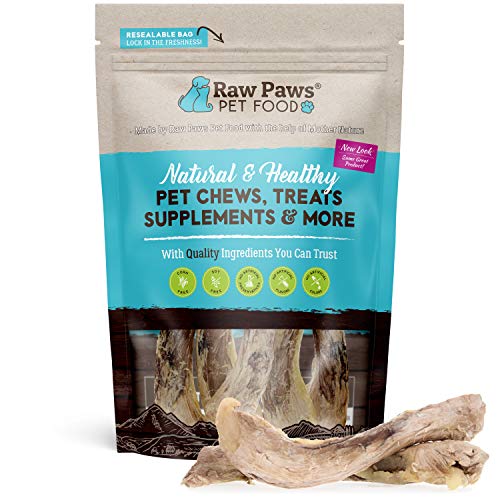 Raw Paws Freeze Dried Duck Necks for Dogs, 5-oz - All Natural Duck Dog Treats Made in USA Only - Human-Grade, Single Ingredient Duck Neck Dog Treat - Raw Freeze Dried Dog Treats