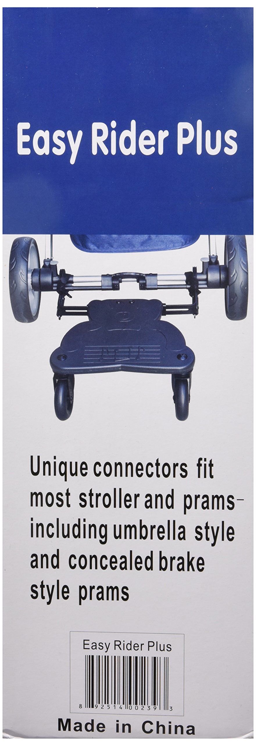 Englacha Easy Rider Trailer - Standing Platform - Quick and Easy to Use - Designed for Safety, Blue