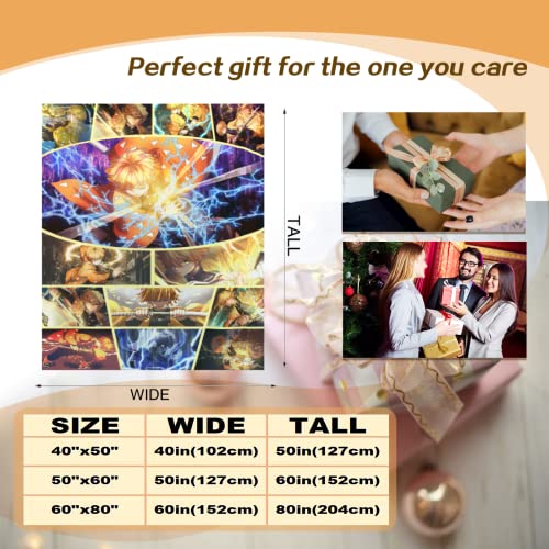Blanket Soft Weighted Throw Blankets Decorative Bed Blanket for Sofa Couch Chair Bed Cover, Warm Cozy for Bedroom Sofa Travel Camping S 60"x50"