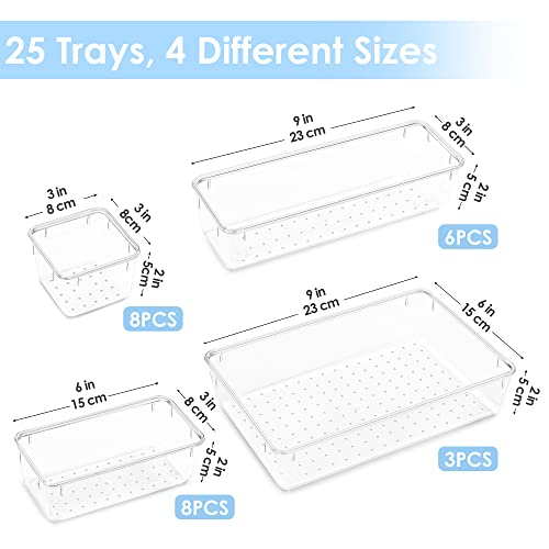 Vtopmart Drawer Organizer and Organization Bins