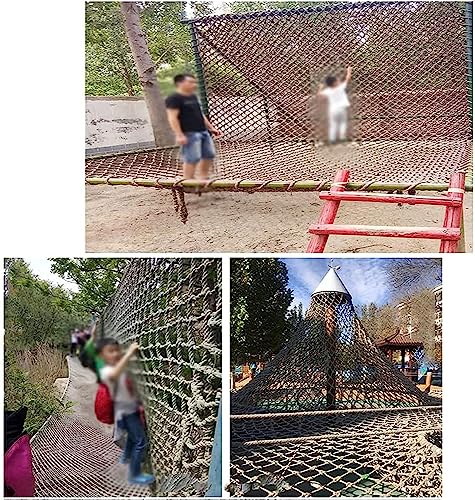 EkiDaz HXRW Rope Net Kids Climbing Frame Net Outdoor Playground Safety Net Rope Net for Kids Sturdy and Durable Playground Sets for Backyards (Size : 1 * 3m(3.3 * 9.9ft))