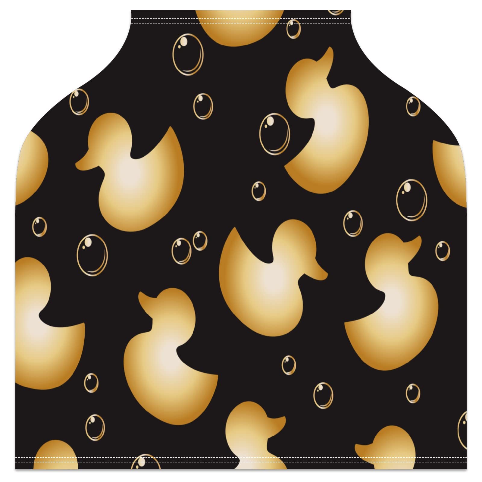 Baby Car Seat Stroller Covers Cute Gold Duck On Black Nursing Cover Breastfeeding Scarf Soft Breathable Stretchy Coverage Carseat Canopy Cover for Boys and Girls Multi Usefor Baby Shower