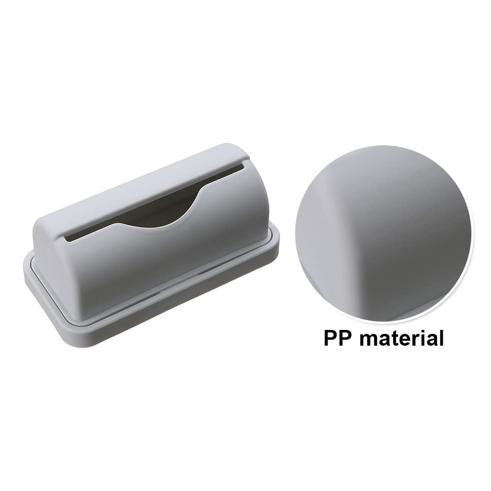 LIANGGEHAIZI Trash Bag Dispenser Roll Holder Wall Mounted Trash Bag Organizer Dispenser Self-adhesive Trash Bag Holder for Bathrooms Toilets Kitchens Study Rooms