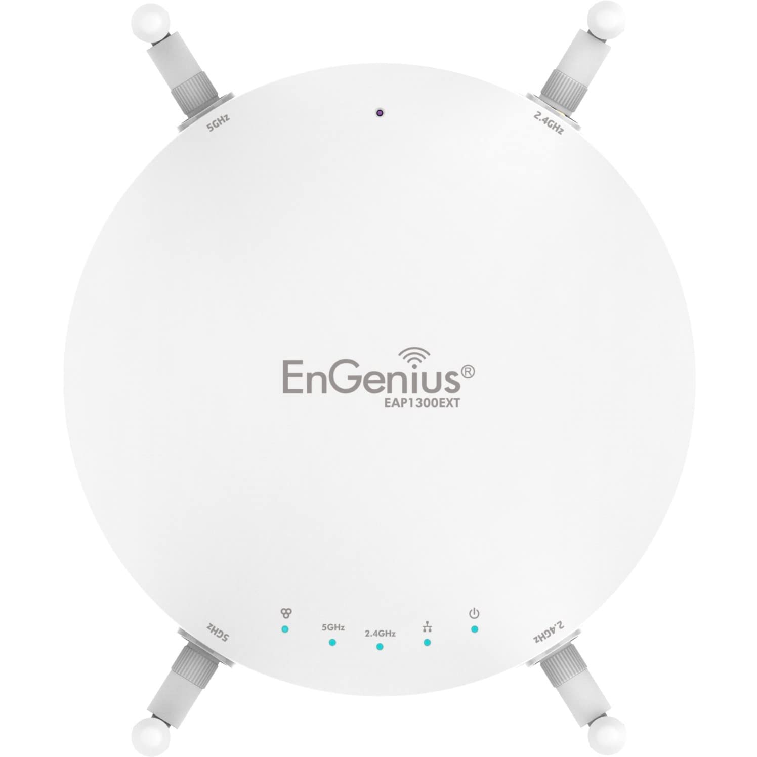 EnGenius Technologies EAP1300EXT Wi-Fi 5 (802.11ac Wave 2) 2x2 Managed Indoor Wireless Access Point Features Quad-Core Processors, MU-MIMO, High Powered 26dBm, GigaE Port (Mounting Kit Included)
