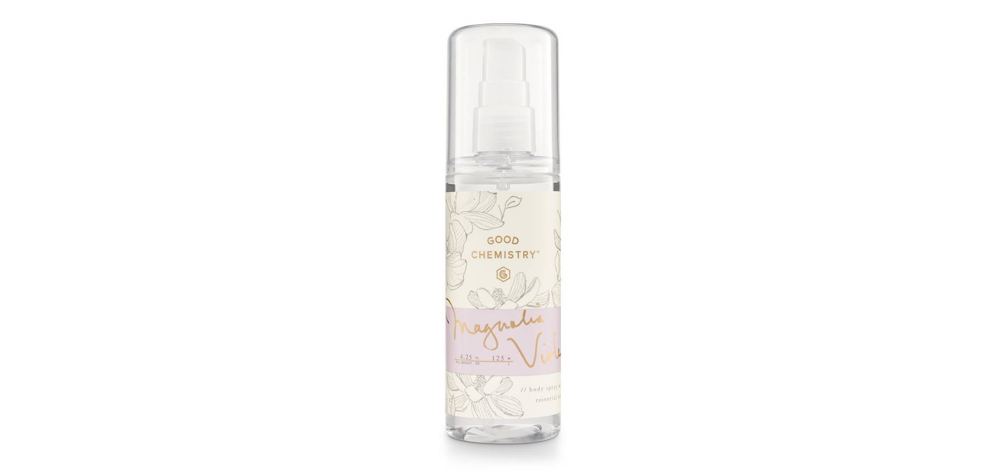 Magnolia Violet by Good Chemistry Body Mist Women's Body Spray 4.25 fl oz. , pack of 1