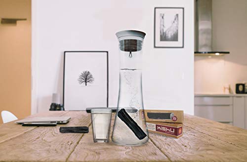 Authentic Kishu Charcoal β 2pack for Pitchers. The Only Authentic, Certified & Tested Charcoal Water Purifier. You deserve the best β absorbs toxins and leaves the good stuff, calcium, magnesium, potassium.