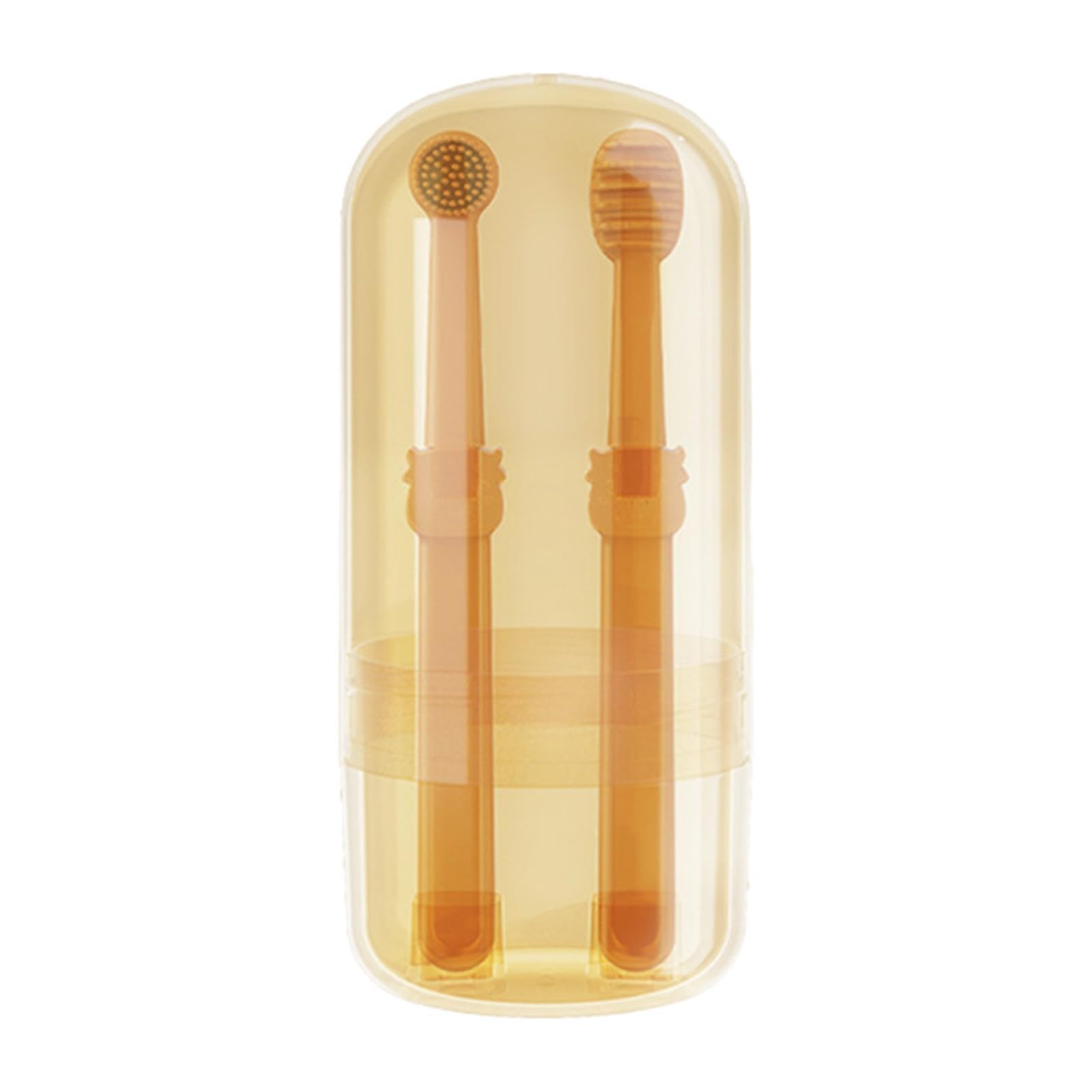 ANLV Pet Teeth Cleaning Brush 1 Set Pet Toothbrush Cats Dogs Teeth Cleaning Brush Soft Silicone with Storage Box Pet Supplies Sets