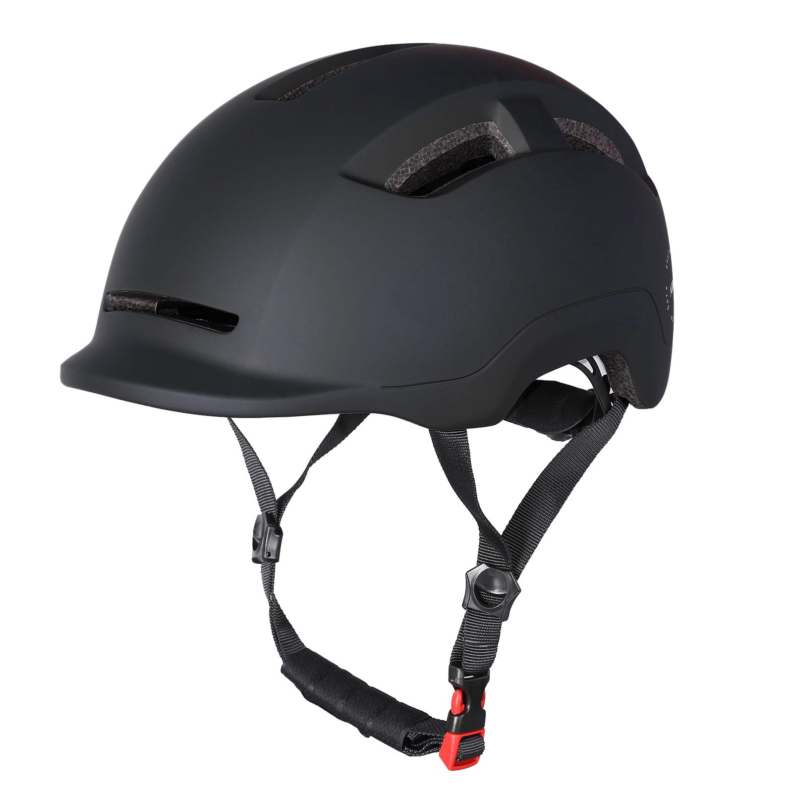 Adult Men Women Bike Helmet with Integrated Taillight for Urban Commuter Cycling Scooter E-Bike Skateboard