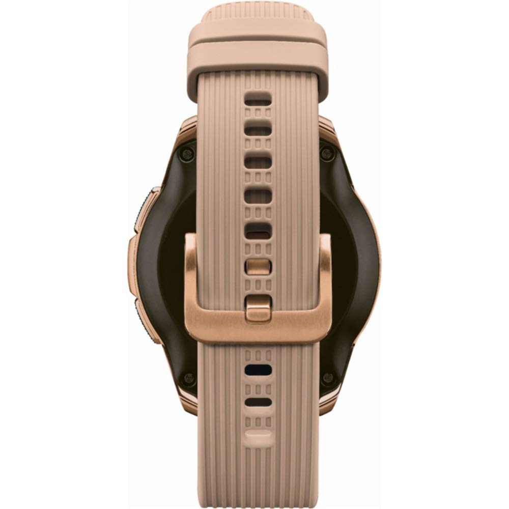 SAMSUNG SM-R810NZDCXAR Galaxy Watch Smartwatch 42mm Stainless Steel - Rose Gold (Renewed)