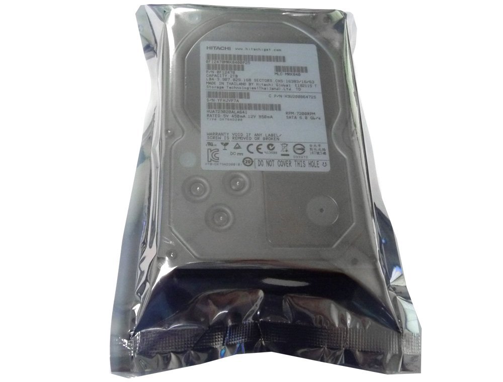 Hitachi Ultrastar A7K3000 2TB HUA723020ALA641 (0F12470) 2TB 64MB Cache 7200RPM SATA III (6.0Gb/s) Enterprise 3.5in Hard Drive (Renewed)