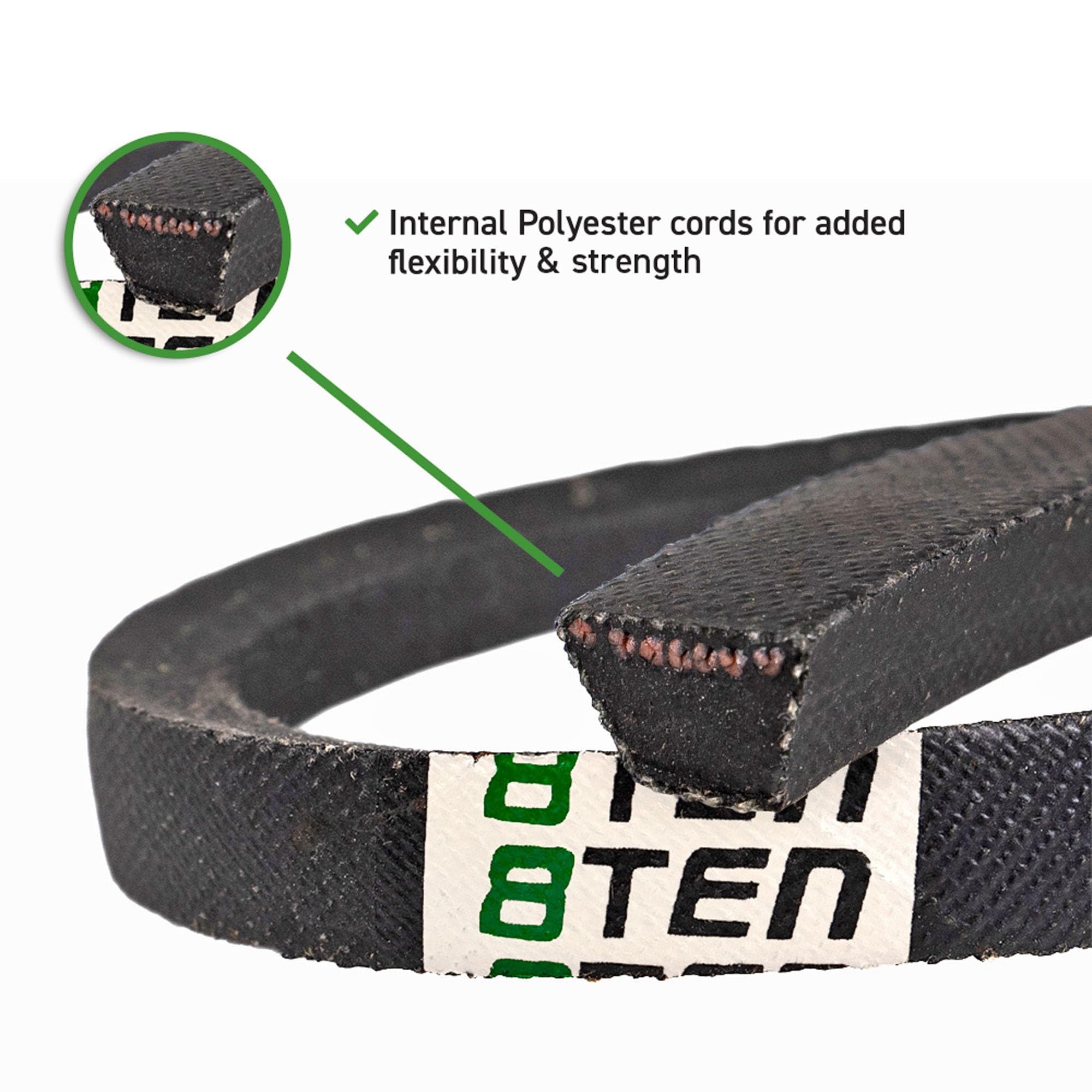8TEN Deck Belt for Simplicity 42 inch 5116 5216H 6111 6116 6118 6211 6216 616LTD 616SPL 616H 1668066 1668066SM