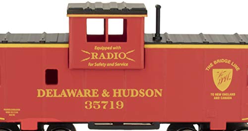 Bachmann Trains - 36' Wide-Vision Caboose - Delaware & Hudson #35719 - HO Scale