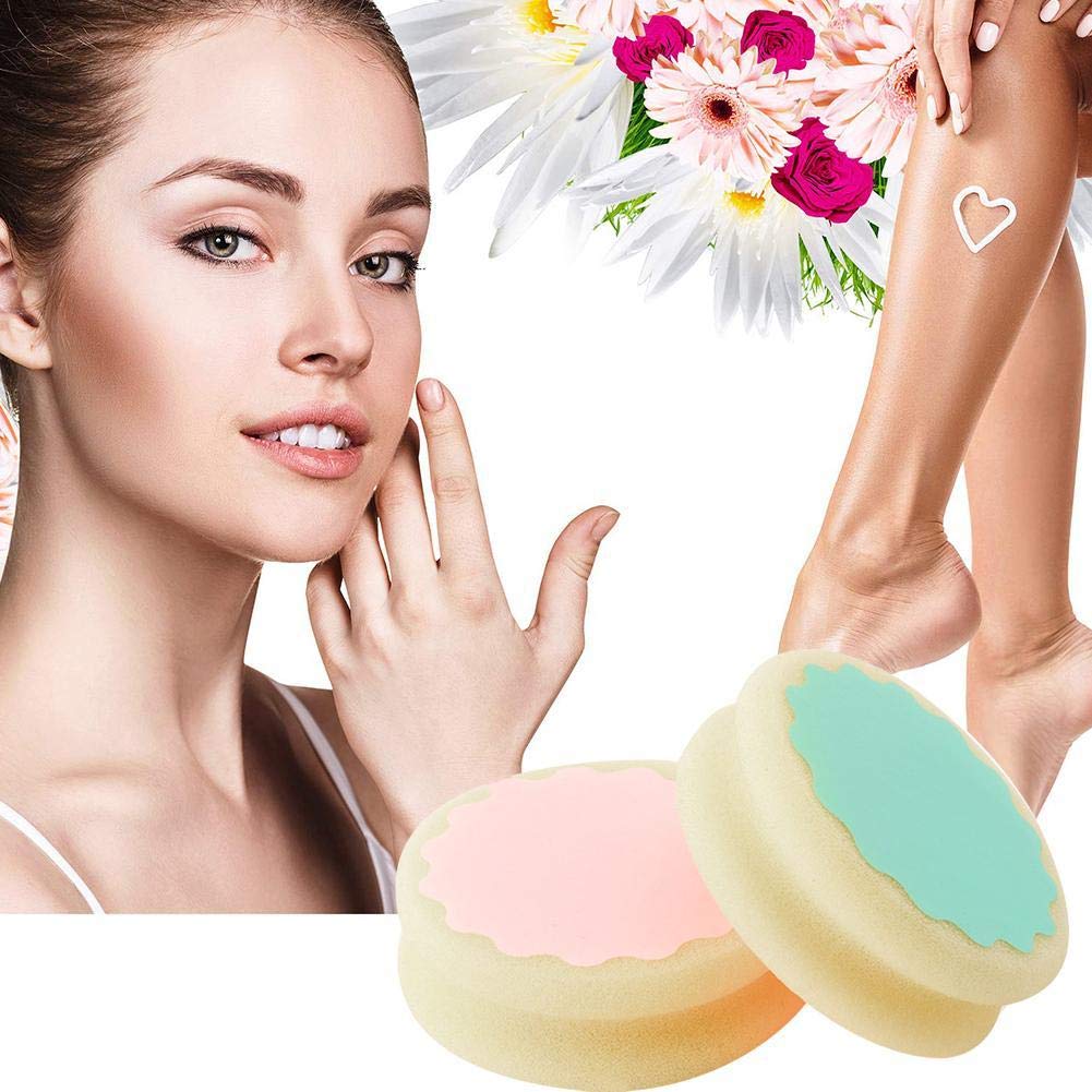 5pcs Painless Hair Removal Magic Sponge, Hair Removal For Legs, Arm, Soft Foam, Reusable, Makeup Remover