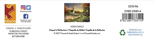 Ceaco - Thomas Kinkade - Chapel of Reflection - 1000 Piece Jigsaw Puzzle