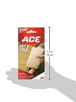 ACE Compression Knee Brace with Side Stabilizer, Recommended for hyperextension and meniscus injuries, Money Back Guarantee