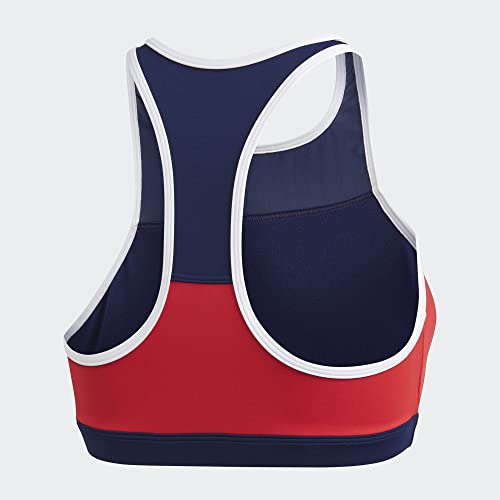 adidas Women's Don't Rest Beach Volleyball Top Team Colleg Red/Team Navy Blue/White Large