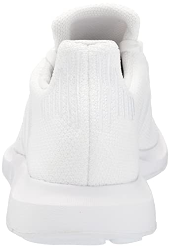 adidas Women's Swift Run Shoes, White/White/Copper Metallic, 5.5