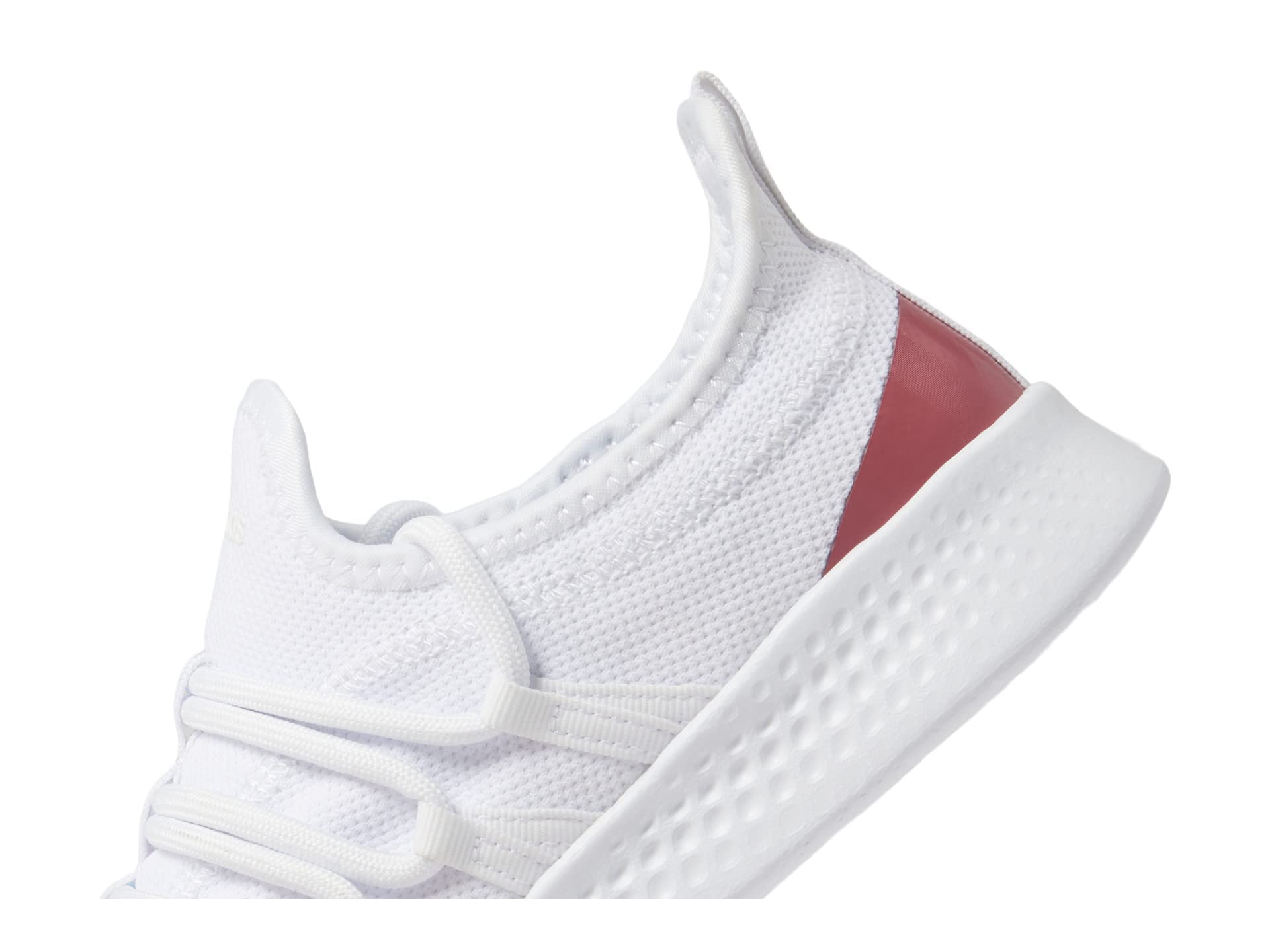 adidas Women's Puremotion Adapt 2.0 Sneaker, White/Pink Strata/Black, 10