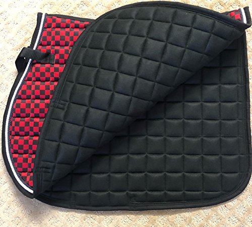 Lift Sports New Horse English Saddle Pad Set Matching Fly Bonnet Veil Ear Net Polyester Hand Made Crochet Full Size Equestrian Shows Tack