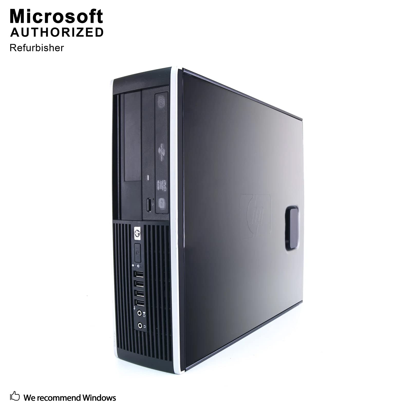 HP 6300 Pro Small Form Factor Business Desktop Computer, Intel Core i5 Quad Core Processor up to 3.6GHz, 16GB DDR3 RAM, 2TB HDD, DVD, Windows 10 Professional (Renewed)