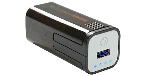 ADCB POW1 - Emergency USB Battery Powered Power Bank Compact Portable 4 AA Batteries Ideal for Smartphones, Tablets, Mobile, Apple, iPhone, Android