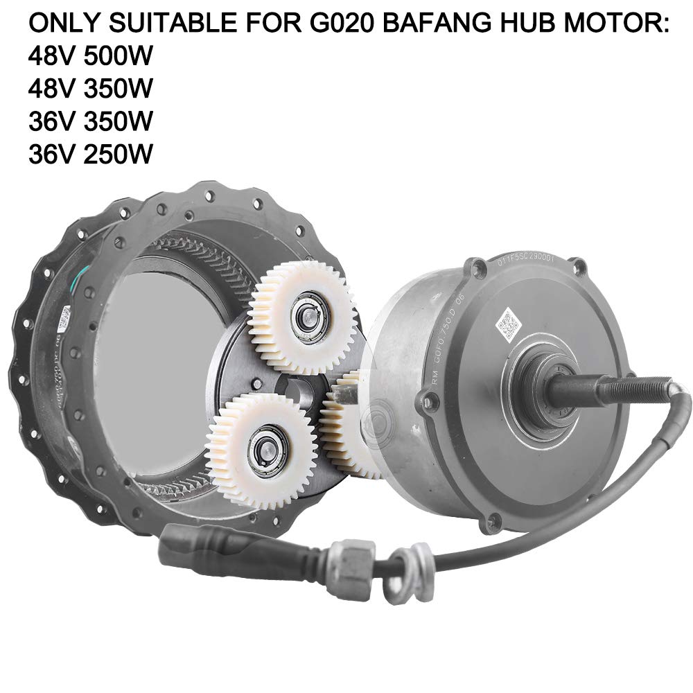 Accolmile BBS02 BBSHD G020 Nylon Reduction Gear Plastic New Version Nylon Gear for BAFANG Mid Drive Motor and Hub Motor