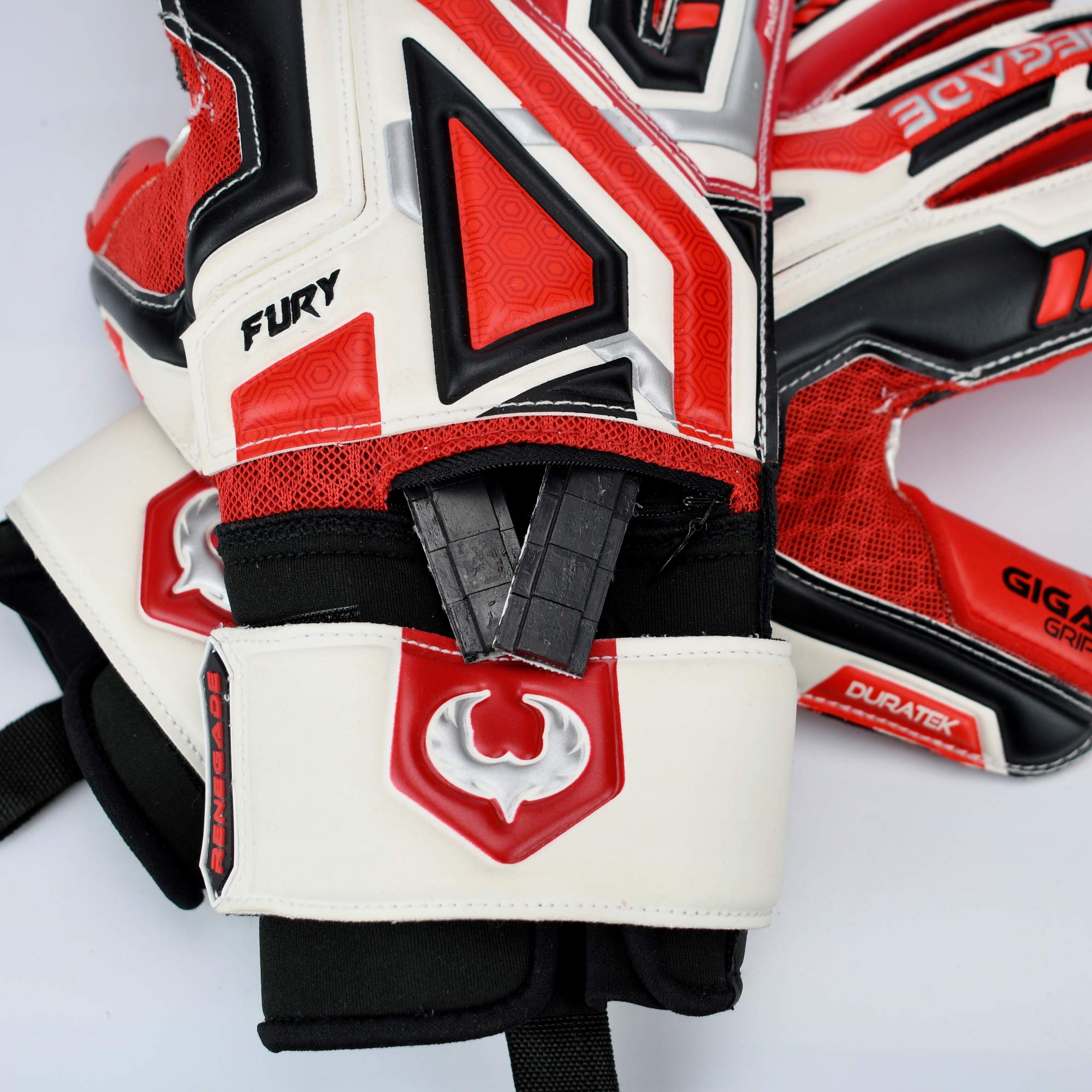 Renegade GK Endo Pro-Tek Fingersaves (Set of 10) Fits Goalkeeper Gloves Sizes 4-12, Maximum Protection