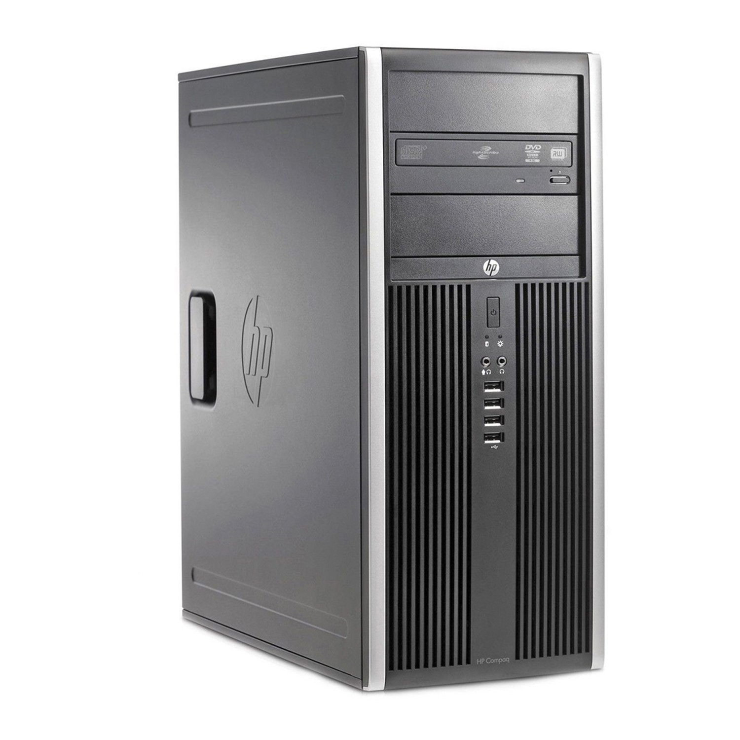 HP Desktop Computer Compaq Pro 6200 MT Intel Core i3-2100 3.10GHz 4GB Ram 250GB Hard Drive DVD+RW Windows (Renewed)