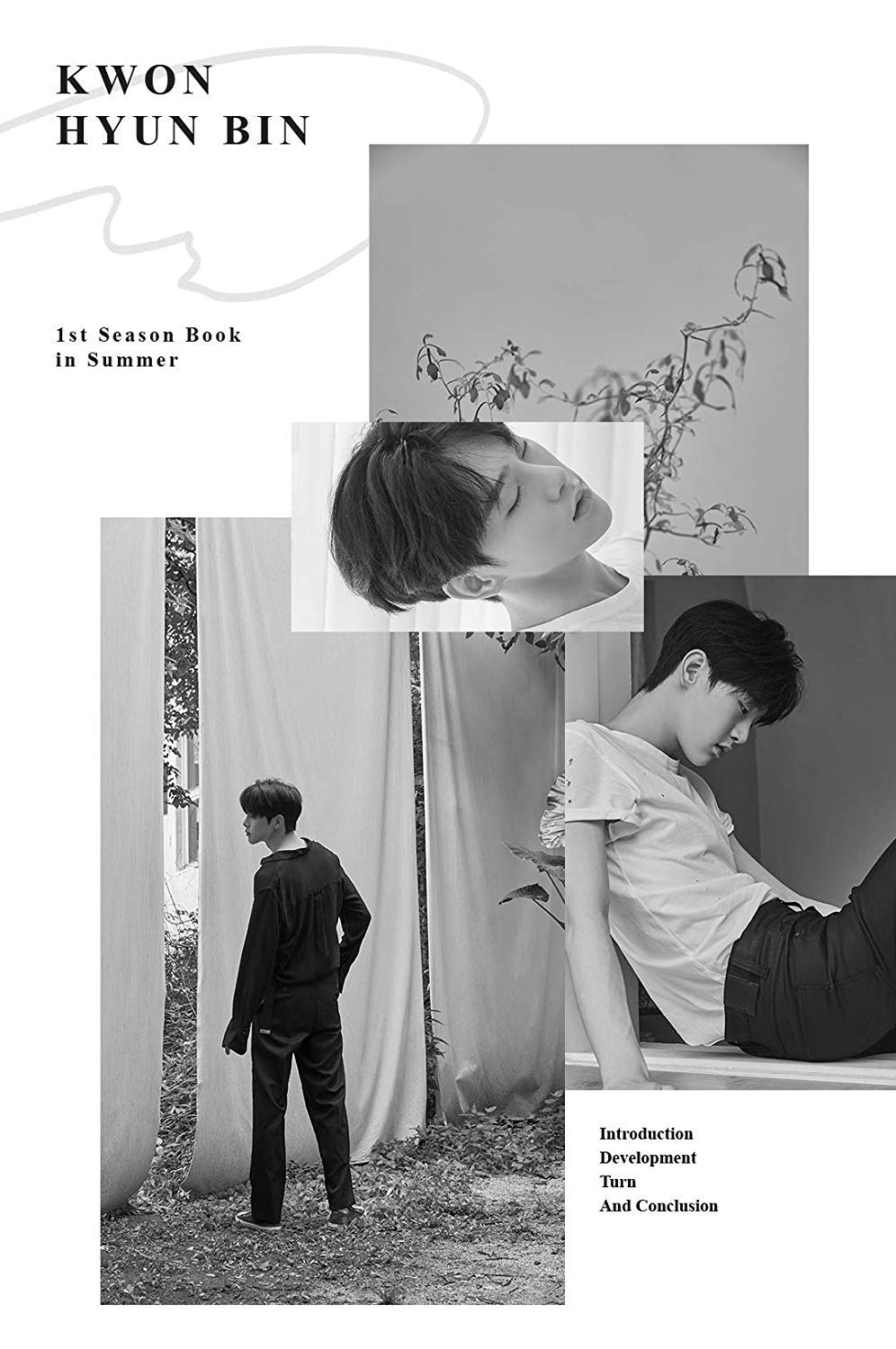 Music & New Kwon Hyun BIN - 1st Season Book in Summer Photobook+DVD+Postcard+2Photocards